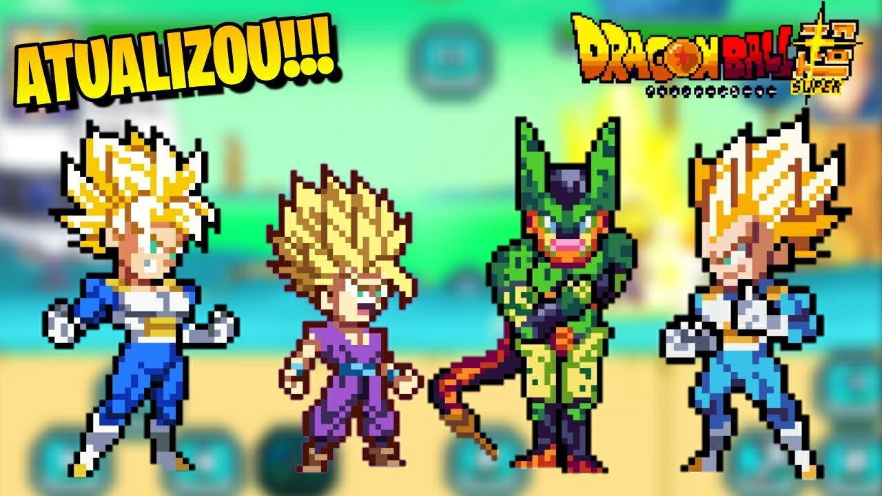 ATUALIZOU DRAGON BALL SUPER, SUPER Z COM SPRITES SWL PARA CELULAR ...