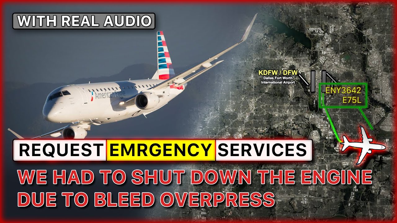 Envoy E175LR Returns to Dallas Due to Engine Bleed System Overpressure ...