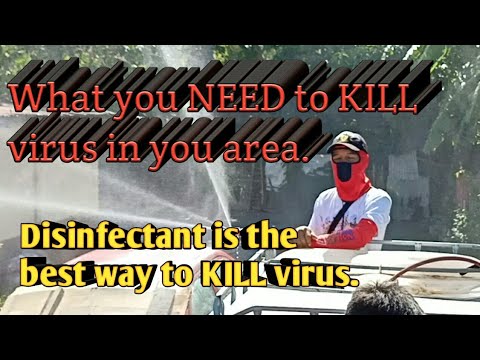 What you NEED to KILL virus in your area - YouTube