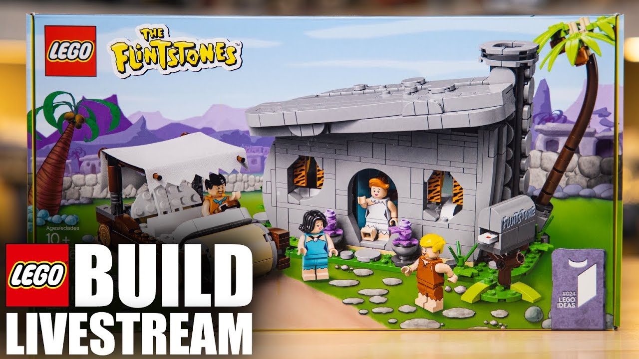 LEGO Flintstones Build Livestream (Ep 36) - 21316 - YouTube