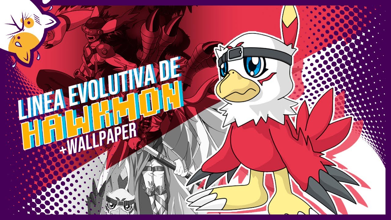 Digimon: Línea evolutiva de Hawkmon / Hawkmon evolution line - YouTube