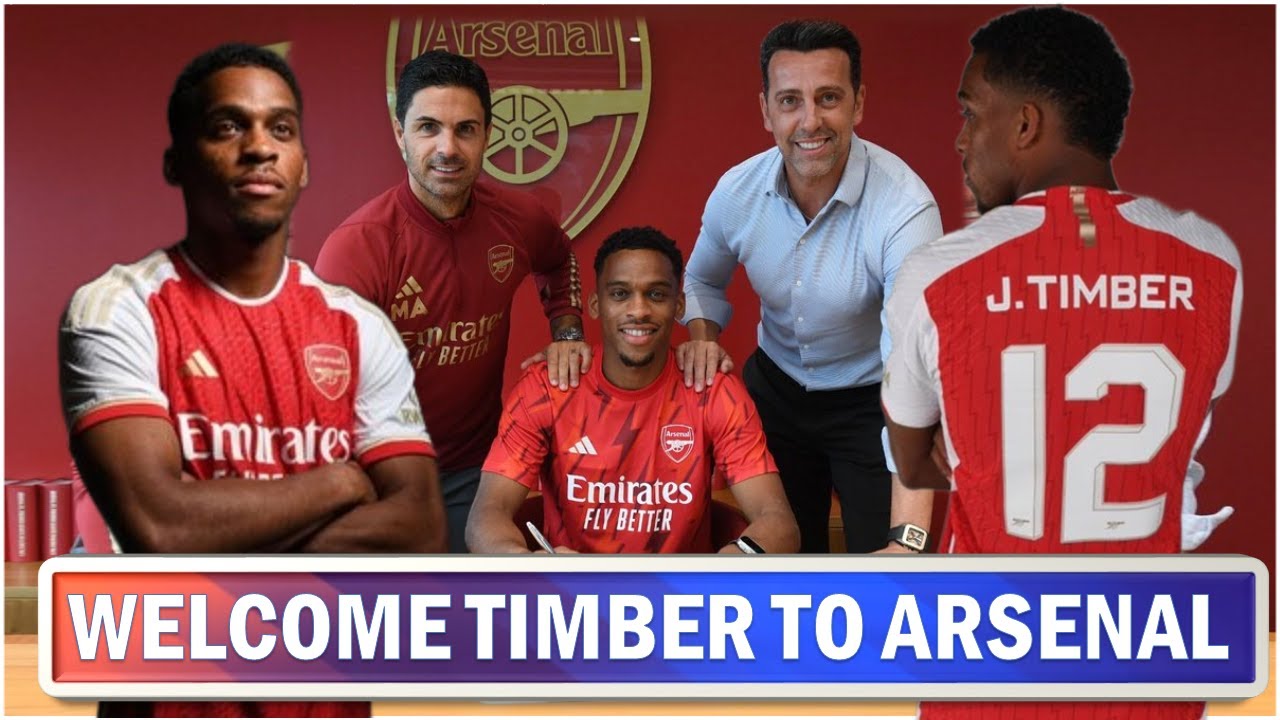 OFFICIAL : Jurrien Timber Signs For Arsenal !! Arsenal Transfer News ...
