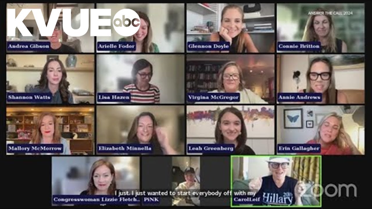 Zoom meeting supporting Kamala Harris breaks record - YouTube