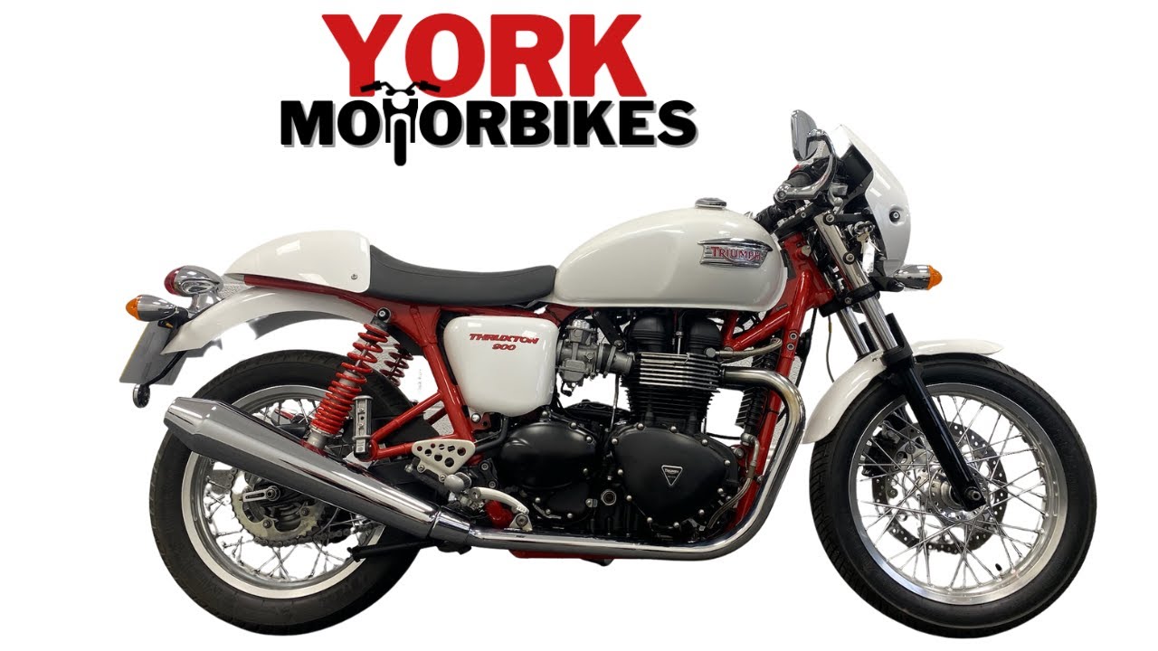 2010 Triumph Thruxton (YL10 VTJ) - YouTube
