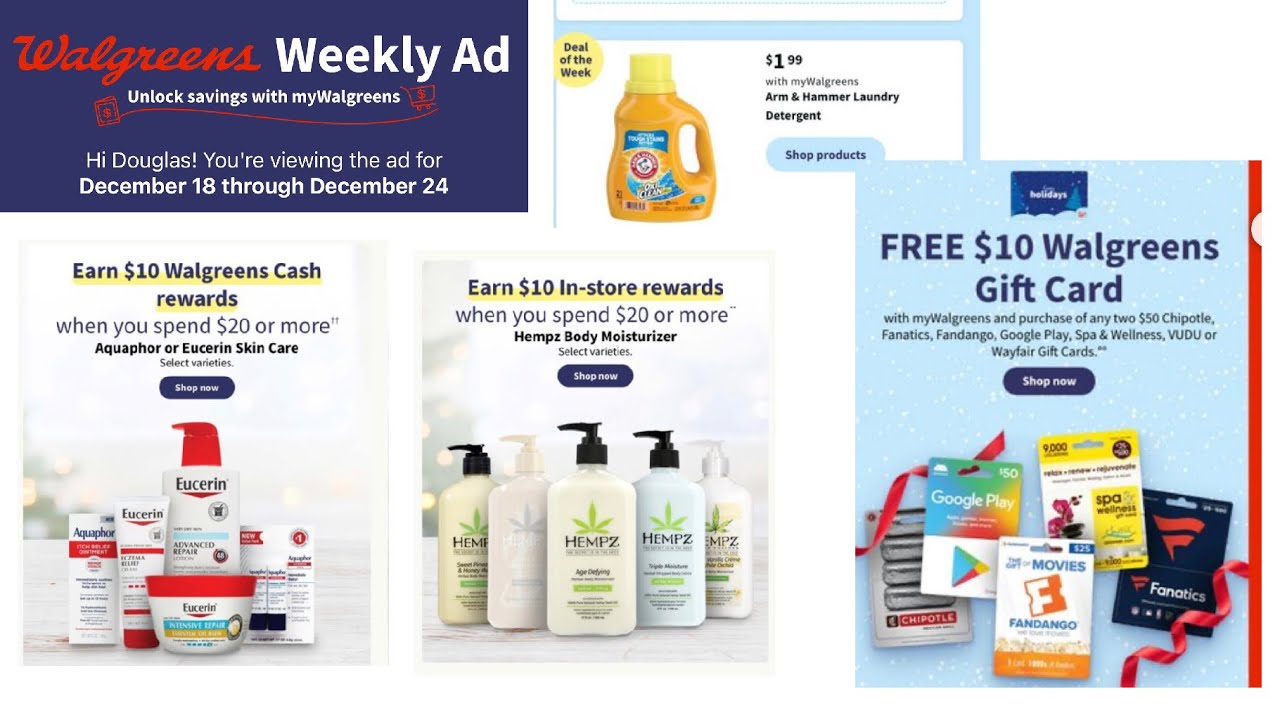 Walgreens Weekly AD Preview 12/18 - 12/24 | Let's Be Honest Same Ole ...