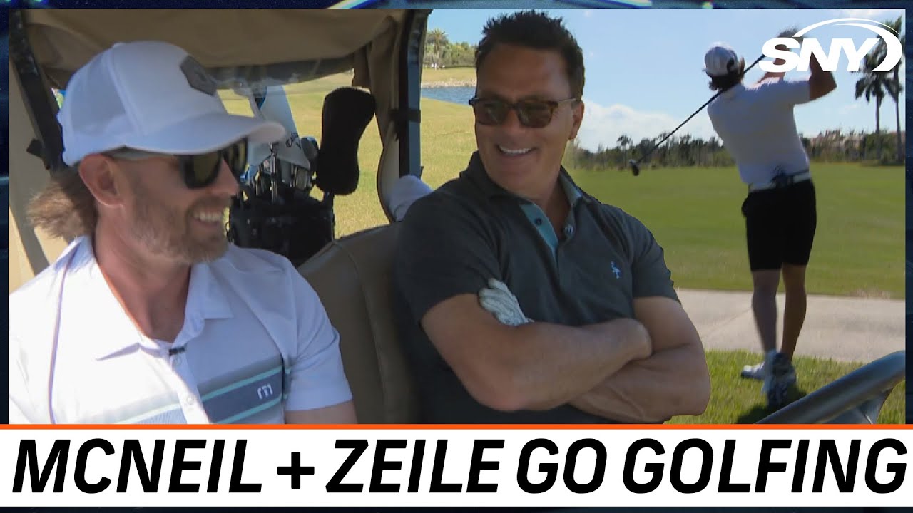 Todd Zeile and Jeff McNeil bring Mets past and present to the golf ...