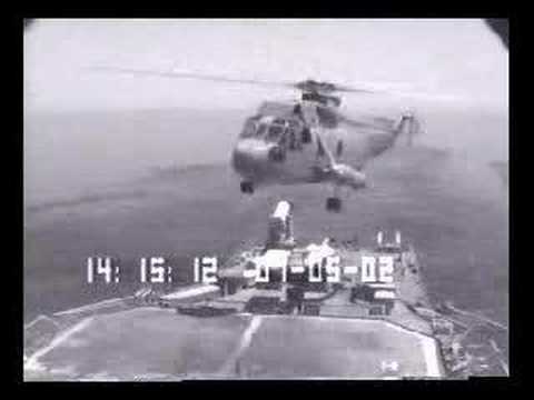 Sea King crashes - YouTube