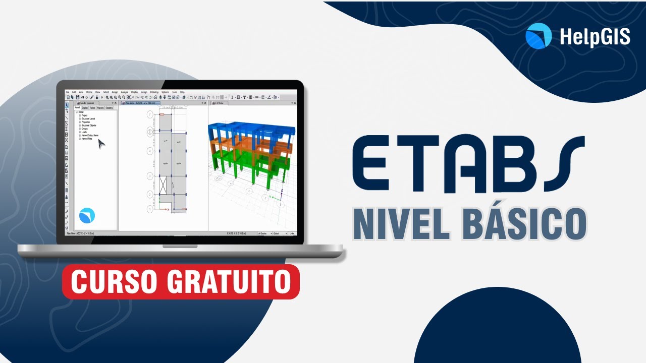 Curso de ETABS GRATIS - DISEÑO de ESTRUCTURAS en CONCRETO ARMADO con ETABS - YouTube