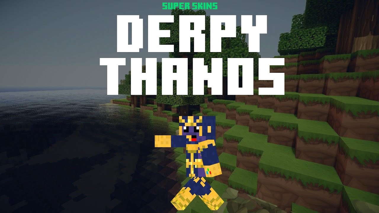 Best Derpy Thanos Minecraft Skin 🎮 Download Links 🎮 Derpy Thanos Skin ...