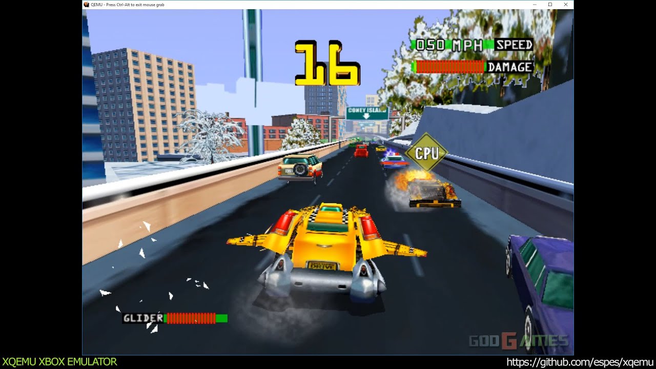 XQEMU Xbox Emulator - Smashing Drive Ingame! - YouTube