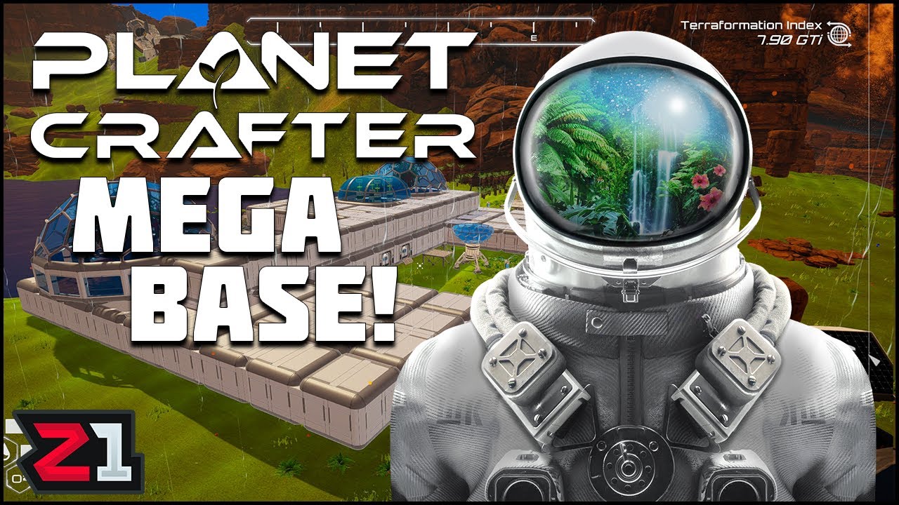 NEW MEGA BASE Structure Is DONE ! The Planet Crafter [E15] - YouTube
