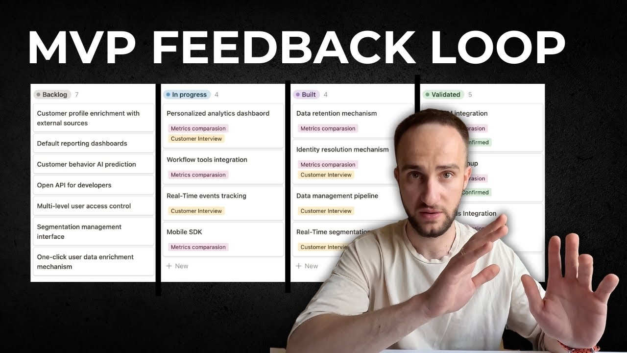 How to Get Valuable Feedback from Your MVP? - YouTube