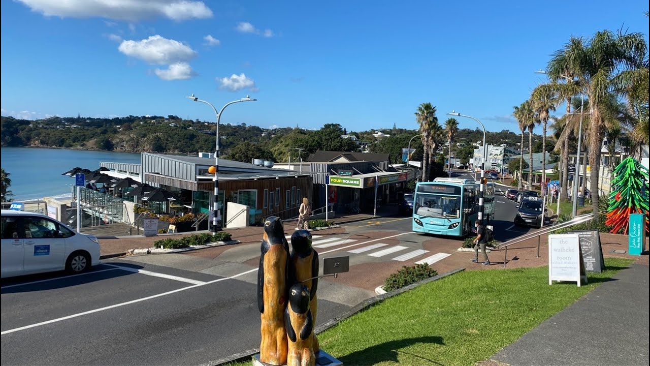Oneroa Village Waiheke Island 🇳🇿 - YouTube