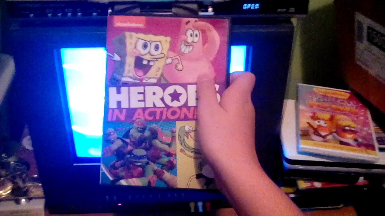Opening To Nickelodeon Heroes In Action 2014 DVD - YouTube