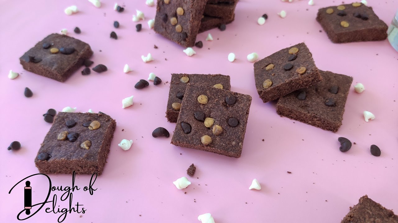 Chocolate Shortbread | Egg-less butter cookies - YouTube