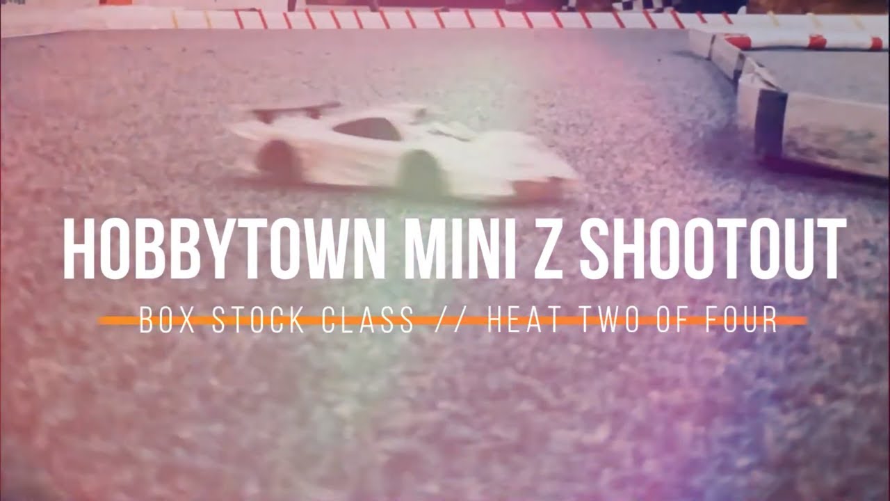RC Car Racing - Kyosho Mini Z Race Box Stock Qualifying Heat 2 of 4 ...