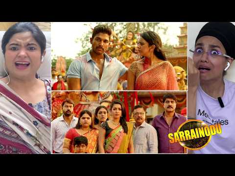 SARRAINODU MASS FIGHT SCENE REACTION!!!  | Allu Arjun | Brahmanandam | Rakul Preet