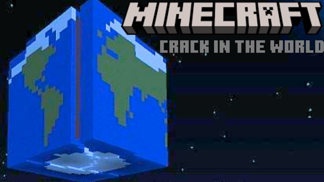 Minecraft: Crack In The World - YouTube