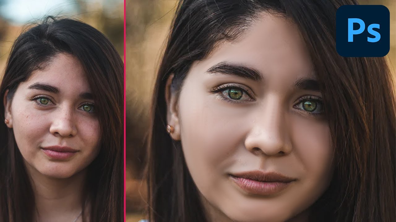 Smooth And Soft Skin Retouching Tutorial In Photoshop | Remove Acne ...