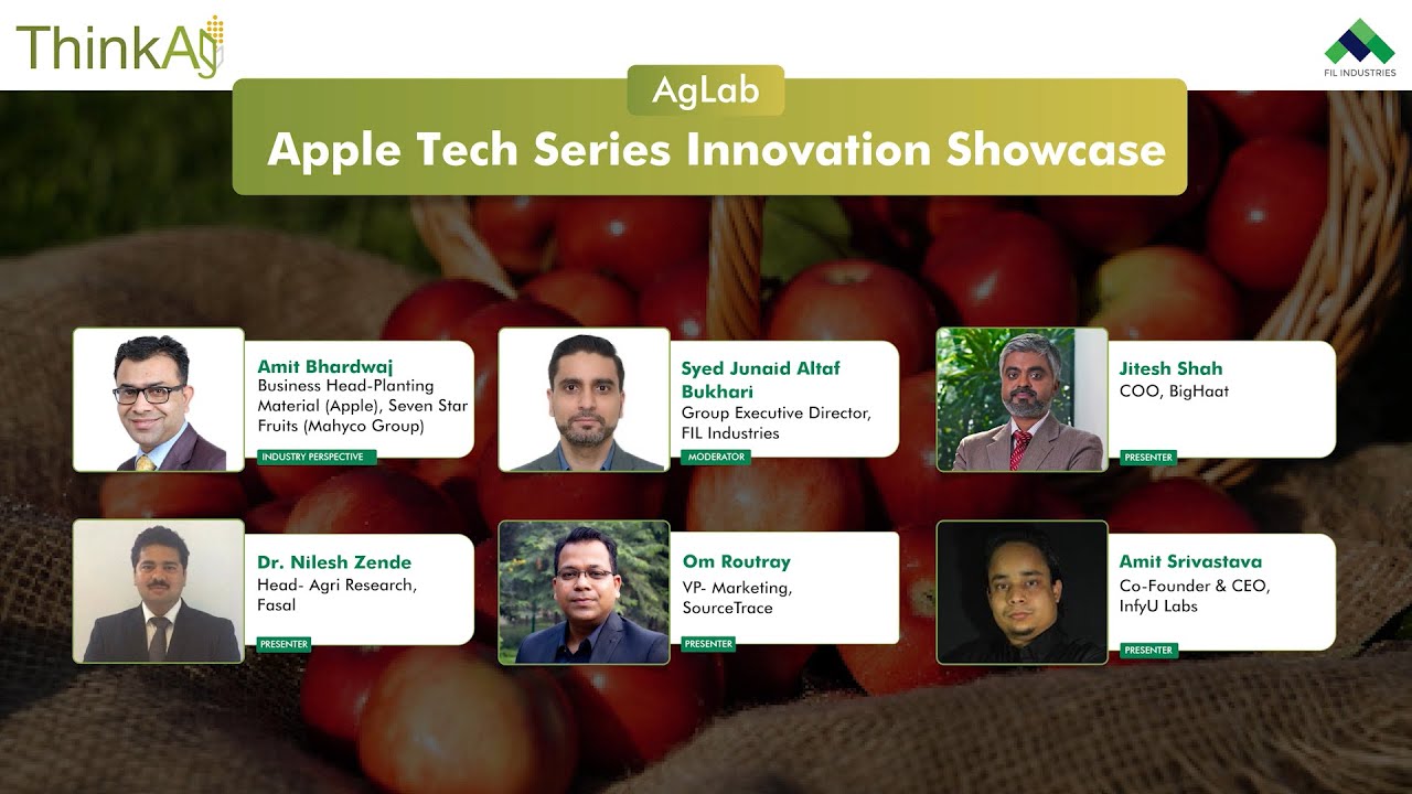 AgLab- Apple Tech Series- Innovation Showcase; 23rd Nov 2022 - YouTube