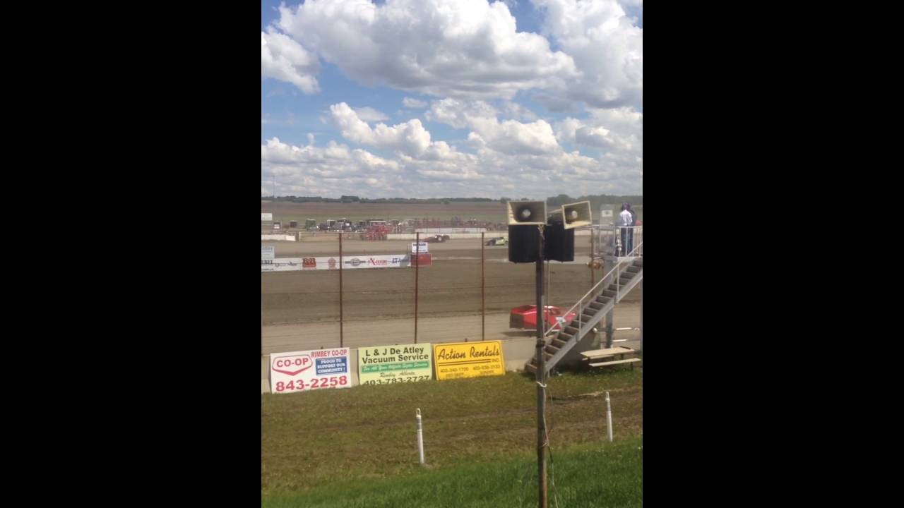 Central Alberta Raceways May 2016 Dirt Track Racing Rimbey Modified ...