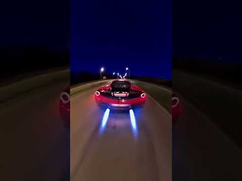 Egzos stokmu sizce? #ferrari  #keşfet #exhaust #car #makas