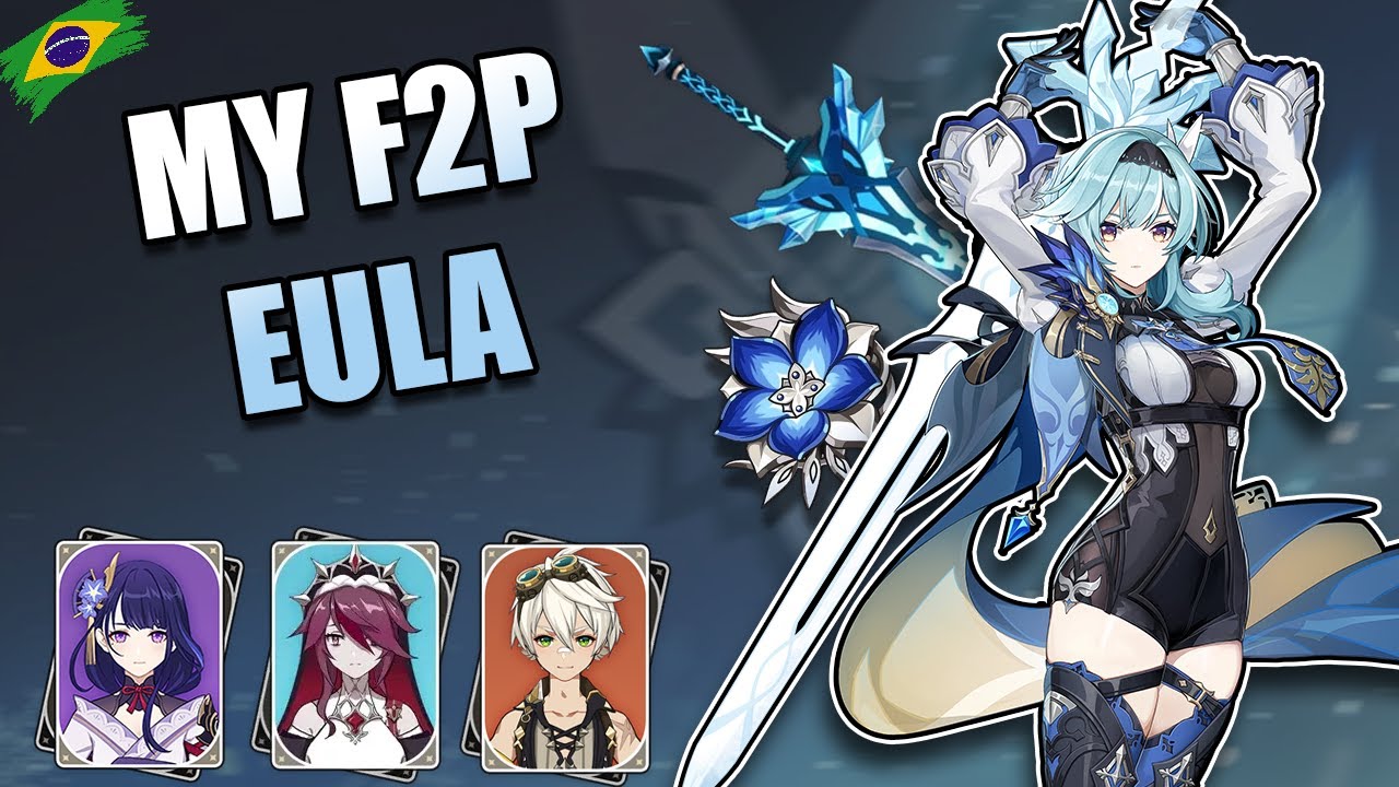 My F2P Eula Showcase | Genshin Impact - YouTube