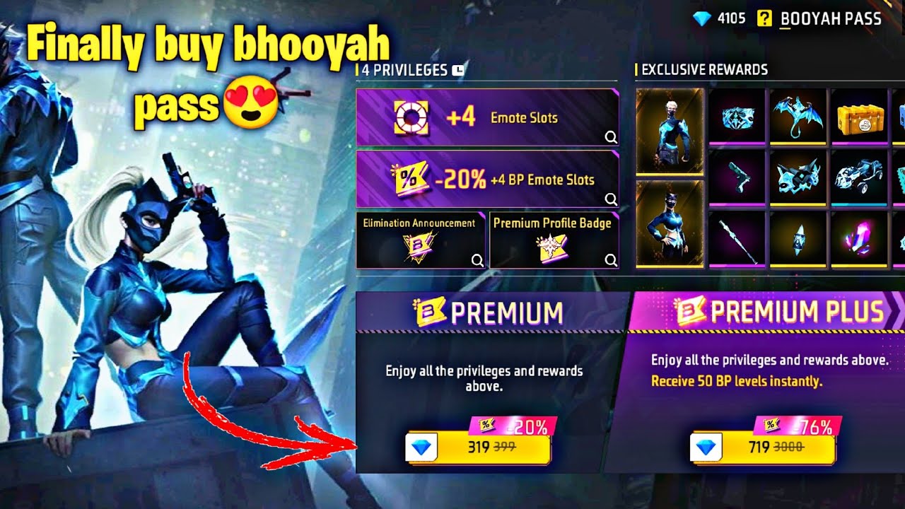 FREE FIRE BOOYAH PASS BUY || FREE FIRE UPCOMING BOOYAH PASS || - YouTube