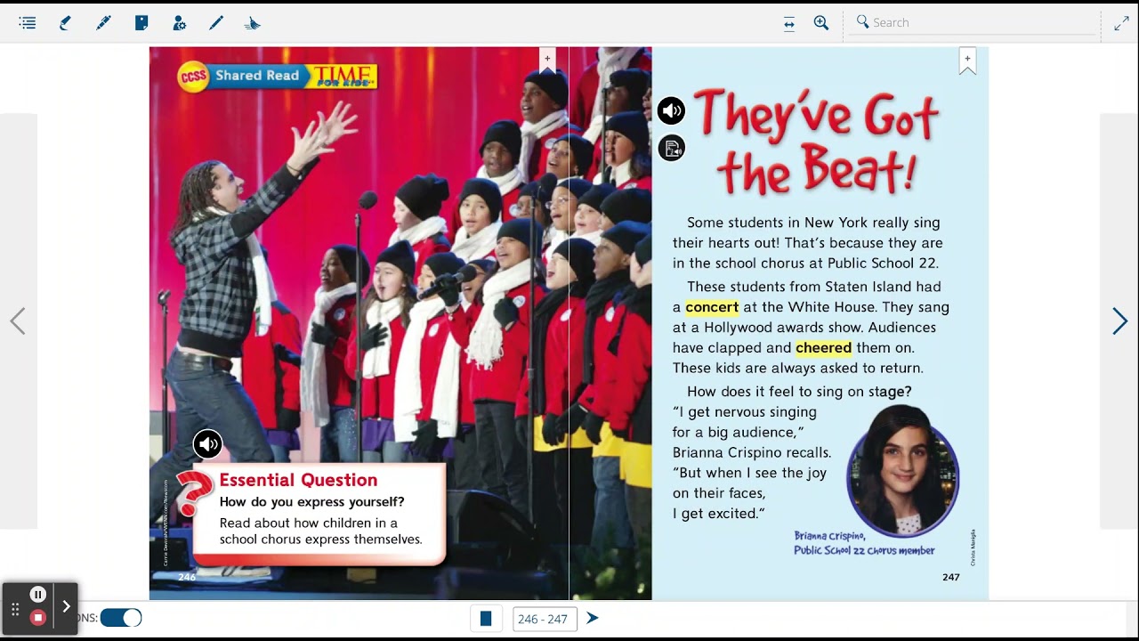 They've got the beat -- Wonders 2nd grade -- read aloud - YouTube