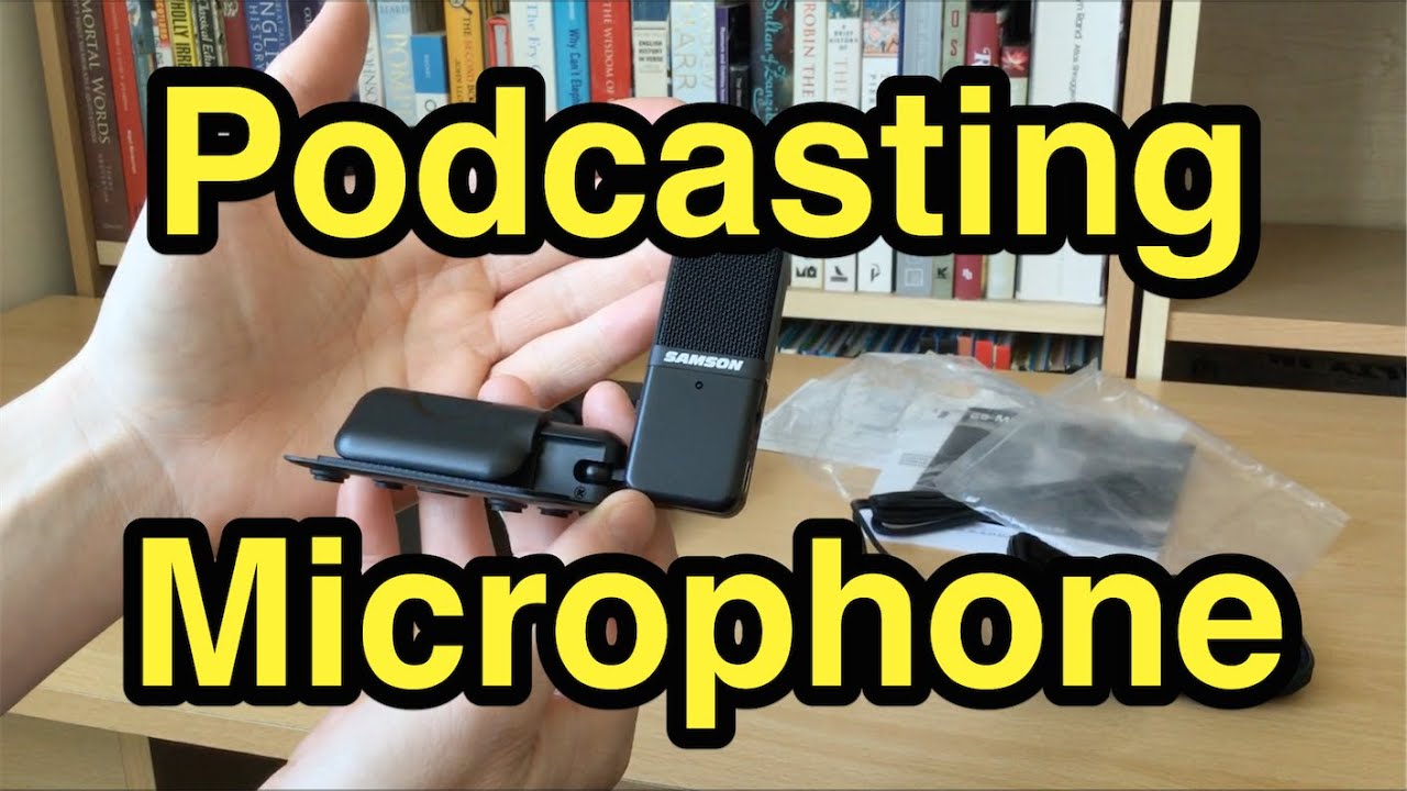 Podcasting Microphone: Samson Go Mic Samples and Unboxing - YouTube