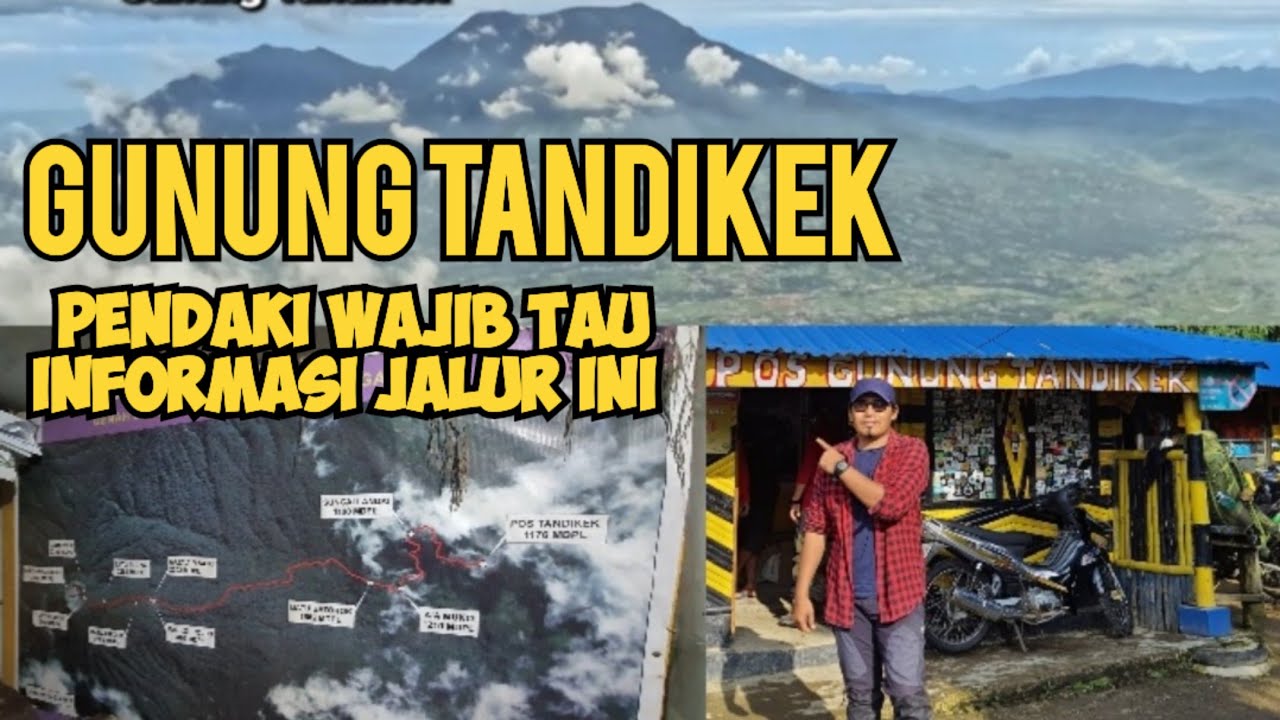 JALUR PENDAKIAN GUNUNG TANDIKEK SUMBAR Via Lubuak Mato Kuciang ...