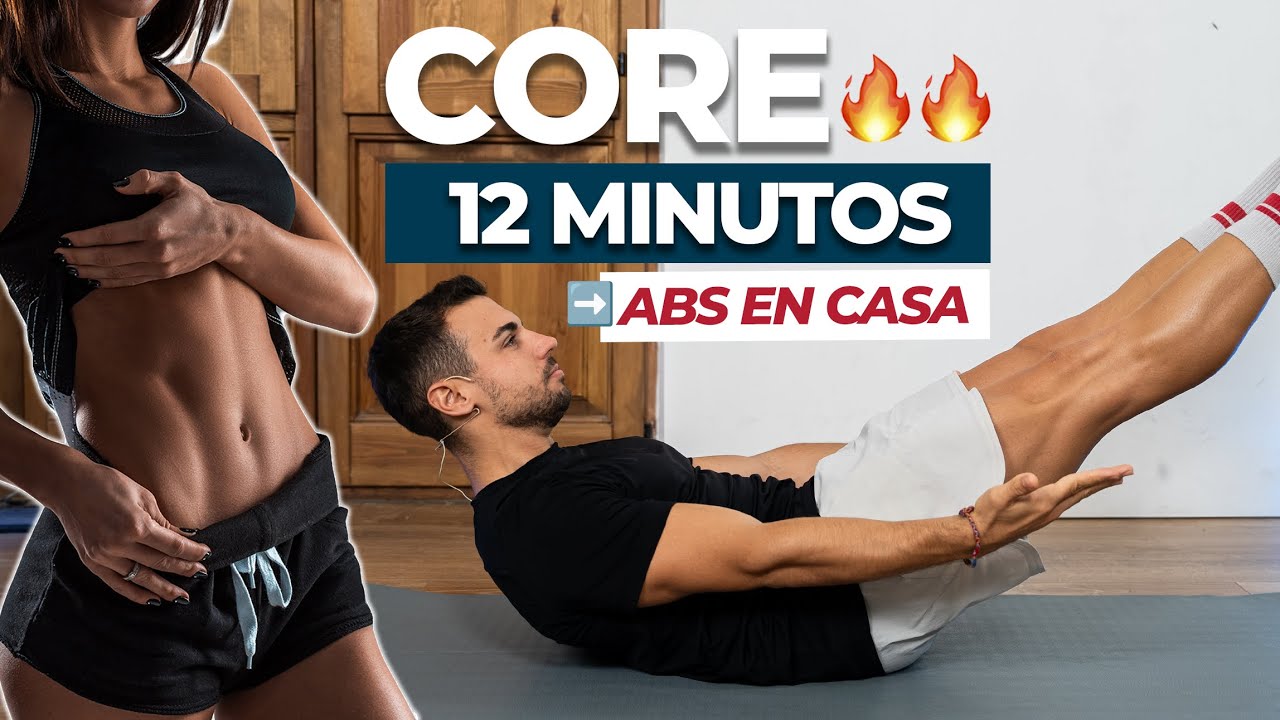 RUTINA de CORE | ABDOMEN PERFECTO (12 minutos) 🔥 - YouTube