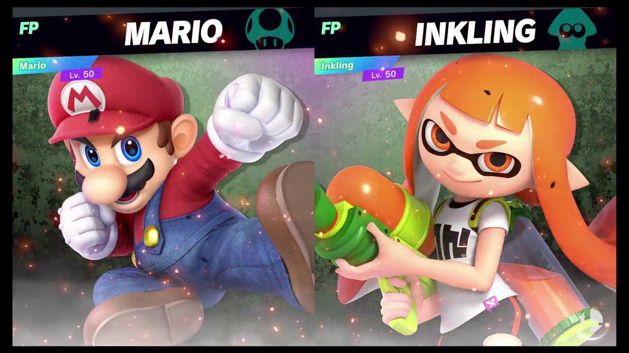 Super Smash Bros Ultimate Amiibo Fights Request 8406 Mario Vs Inkling