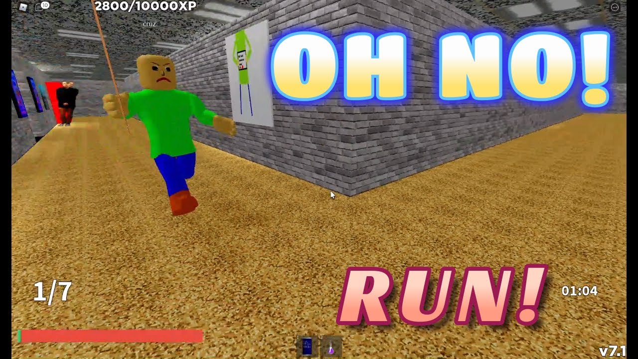 Roblox BALDI's BASICS Multiplayer Part 4 - YouTube