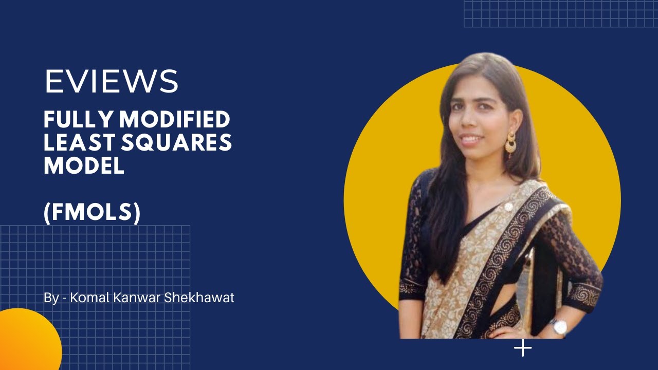 Fully Modified Ordinary Least Squares|| FMOLS Model|| EViews ...