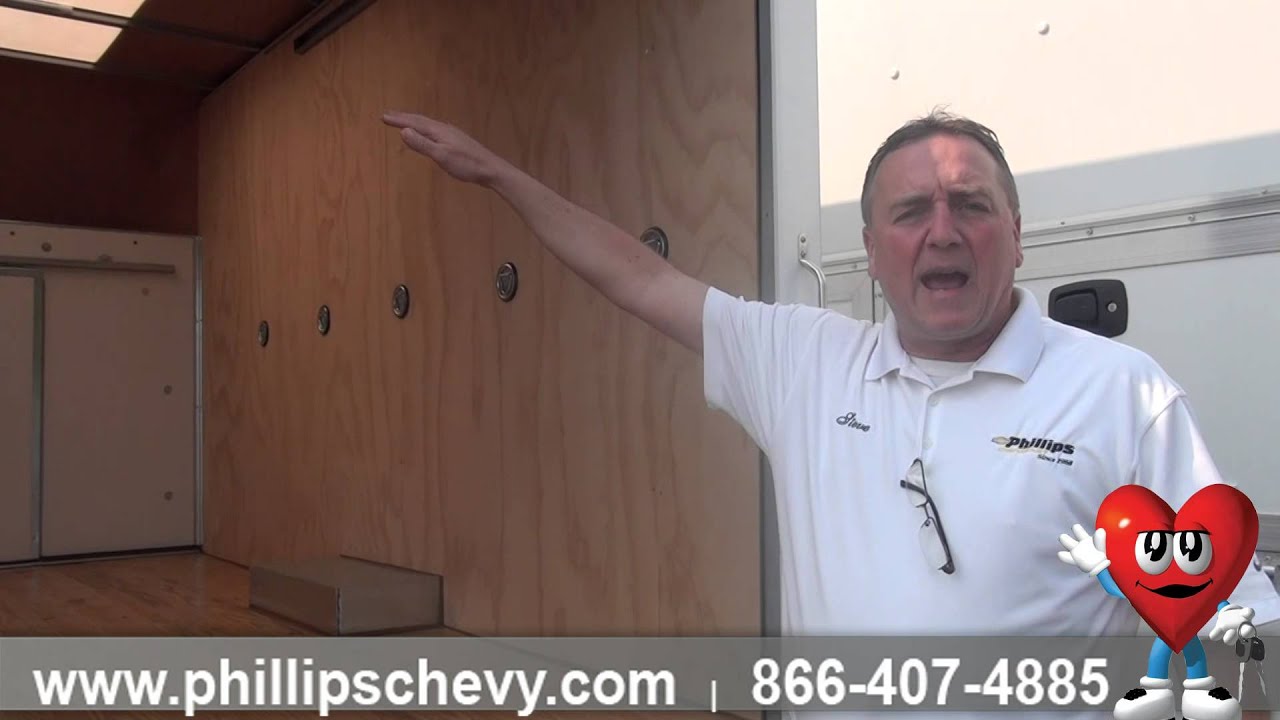 Phillips Chevrolet - Chevy Express Van w/ Unicell Body - Walkaround ...