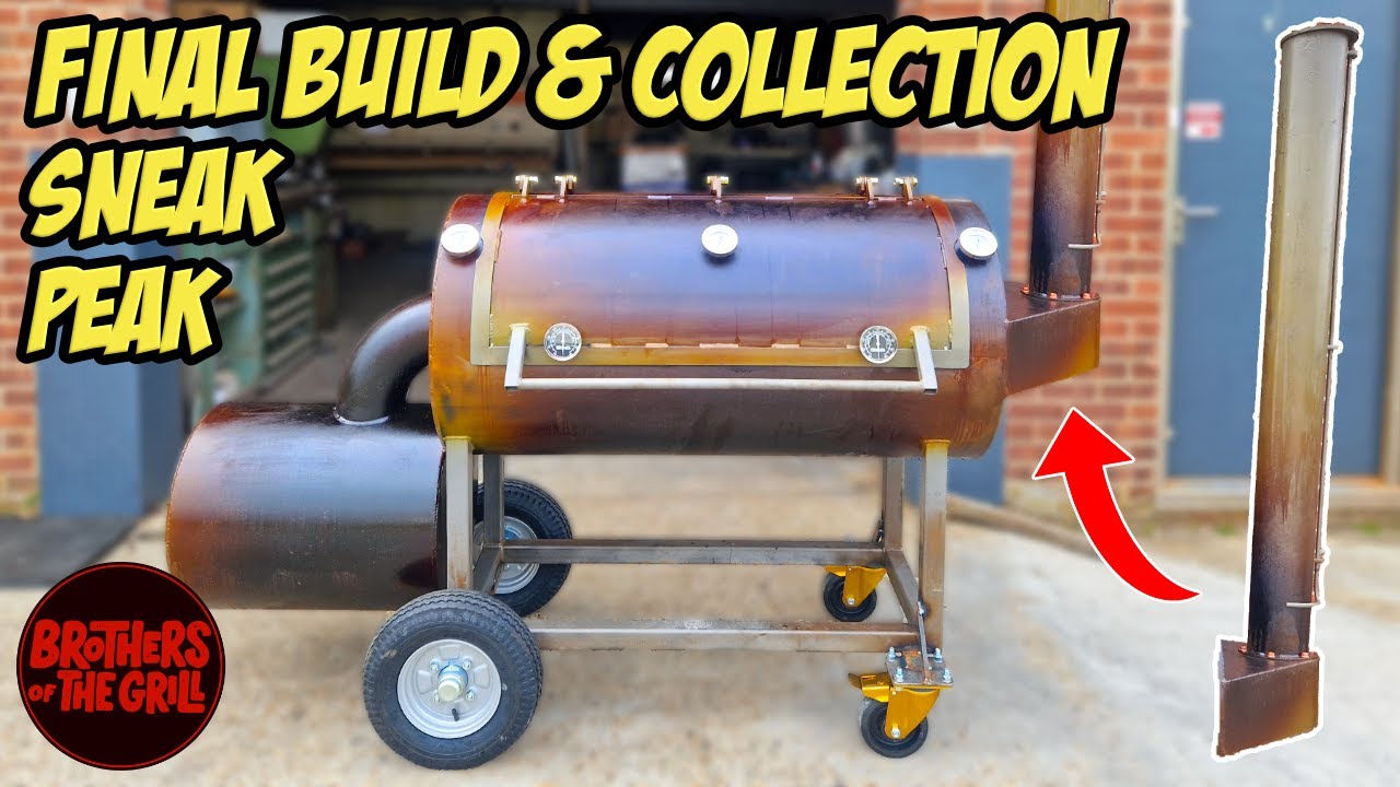GOLDEE'S BACKYARD SMOKER IDEA IN MY DREAM OFFSET BUILD FINAL VIDEO ...