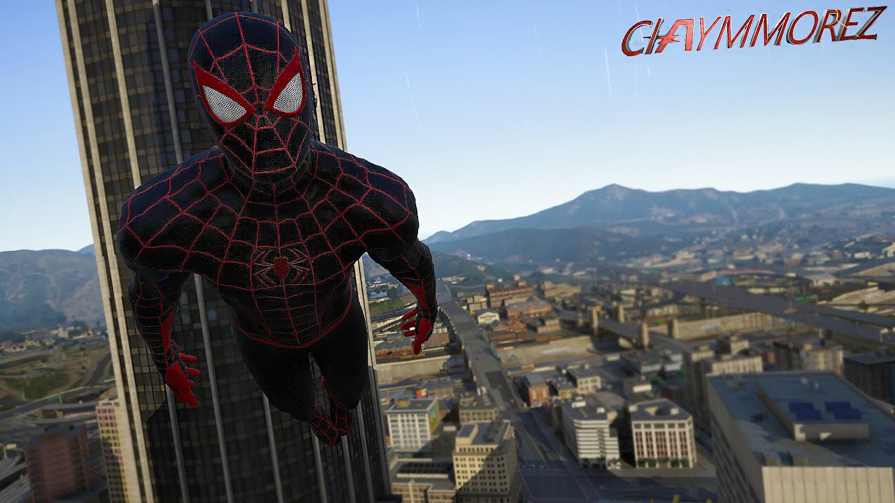 SPIDERMAN PS5 IN GTA 5! Miles Morales Spiderman VS 100 Soldiers! (GTA 5 ...
