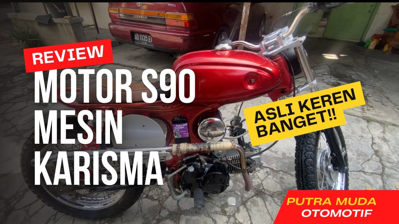 Review motor S90 mesin karisma #motorcycle #s90 #karisma - YouTube