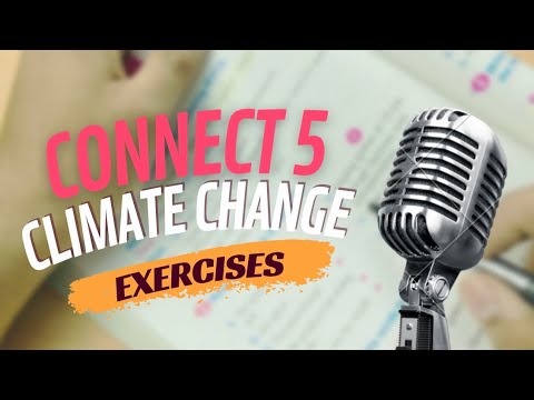 Connect 5 | كونكت الصف الخامس | حل الوحدة تمارين الوحدة الرابعة الدرس الثاني | Climate Change ...