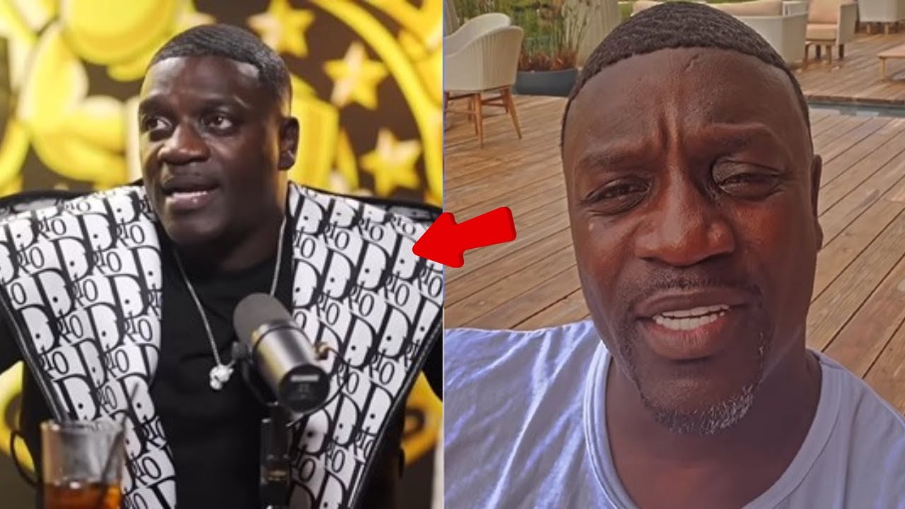 AKON: Exposed Wearing Fake Misspelled Jacket what should be *DIOR* It ...