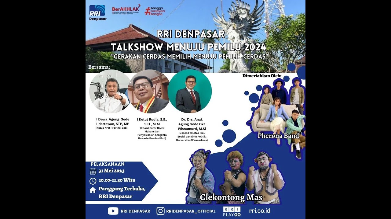 Live Performance Clekontong Mas di RRI Denpasar - YouTube