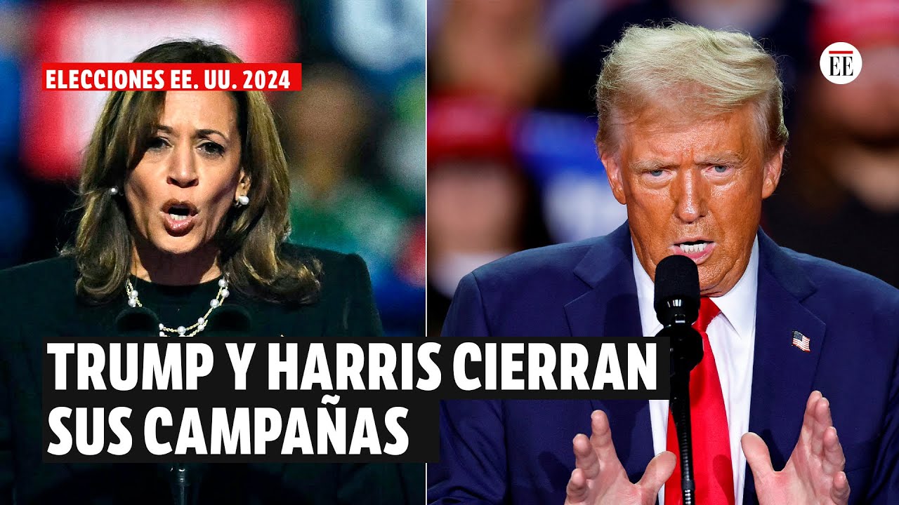 Elecciones en EE. UU. 2024: Trump y Harris pusieron fin a sus campañas ...