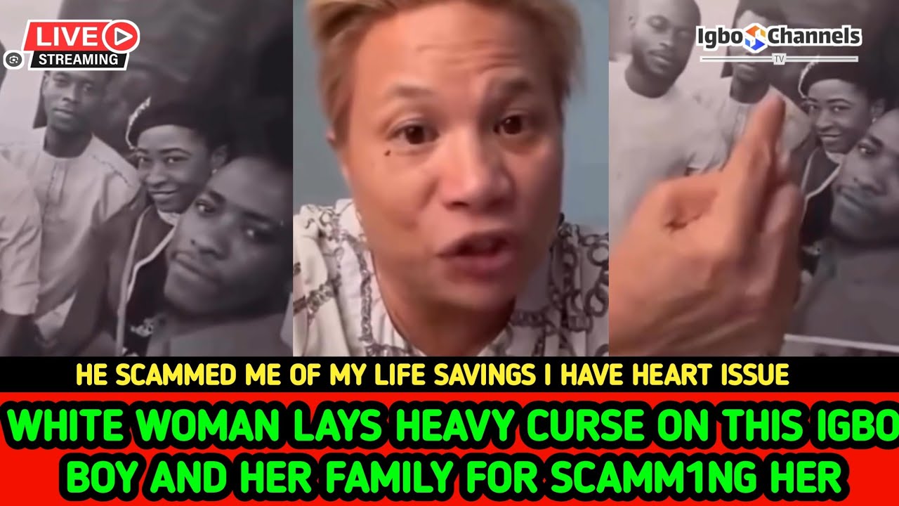 WHITE WOMAN LAYS HEAVY CURSE ON THIS IGBO BOY AND HER FAMILY FOR ...