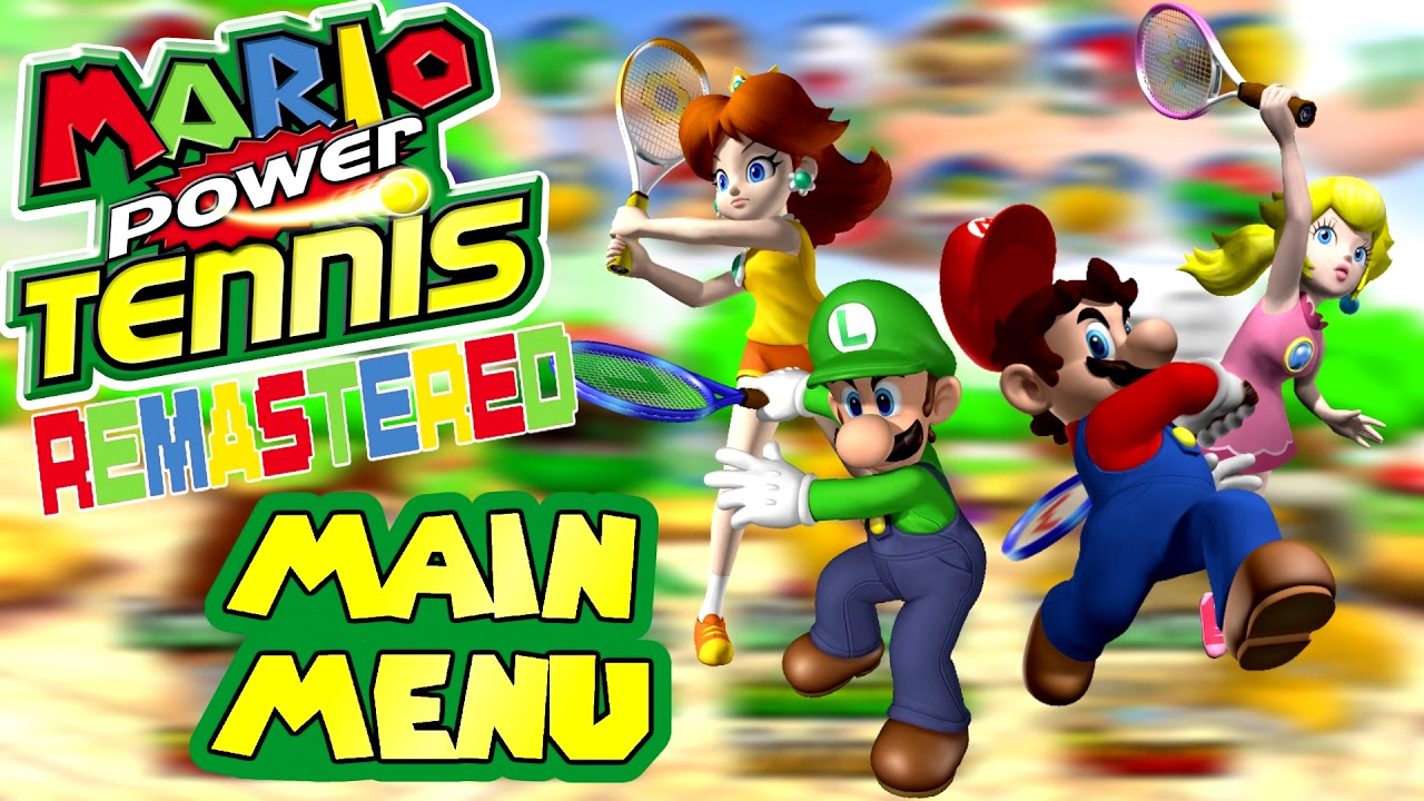 Main Menu - Mario Power Tennis Music Remastered - YouTube