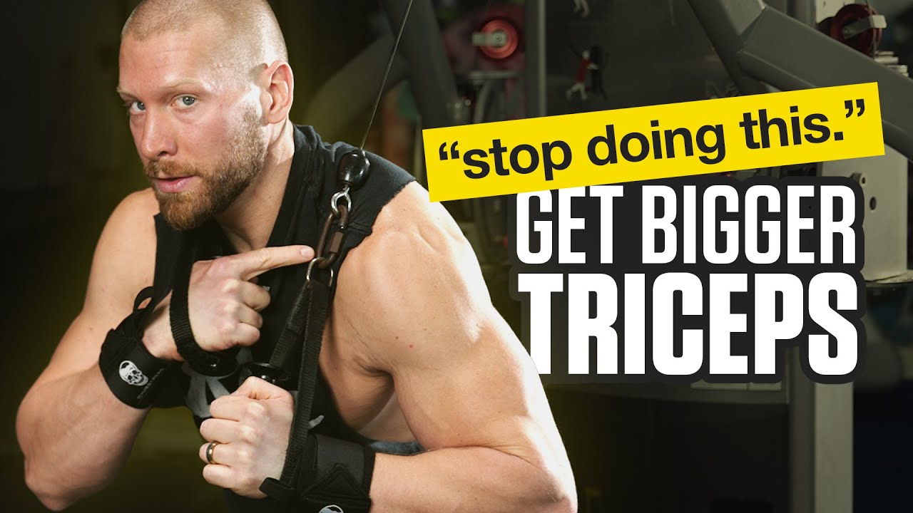 The BEST TRICEP WORKOUT!!! Get BIGGER arms with Davis Diley! - YouTube