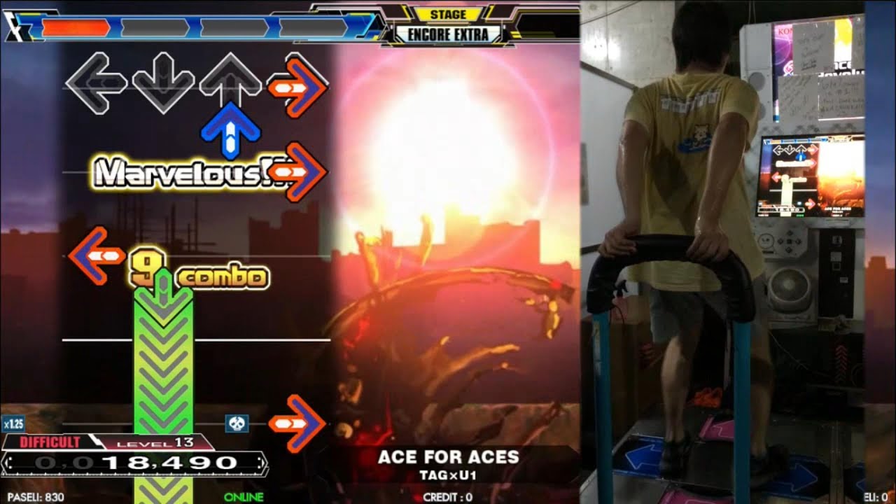 [DDR A] ENDYMION(ESP) & ACE FOR ACES(DSP) 10Steps by HO4-KETI - YouTube