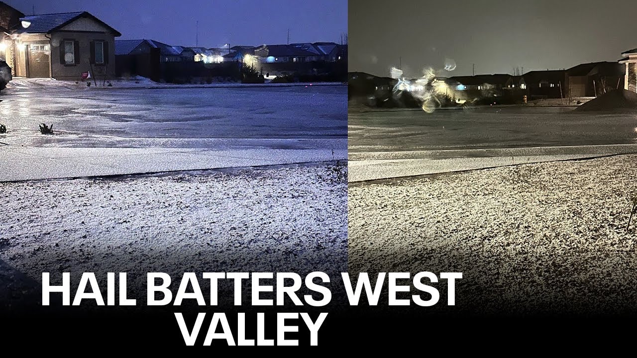 Crazy winter weather in Arizona blankets front lawns - YouTube
