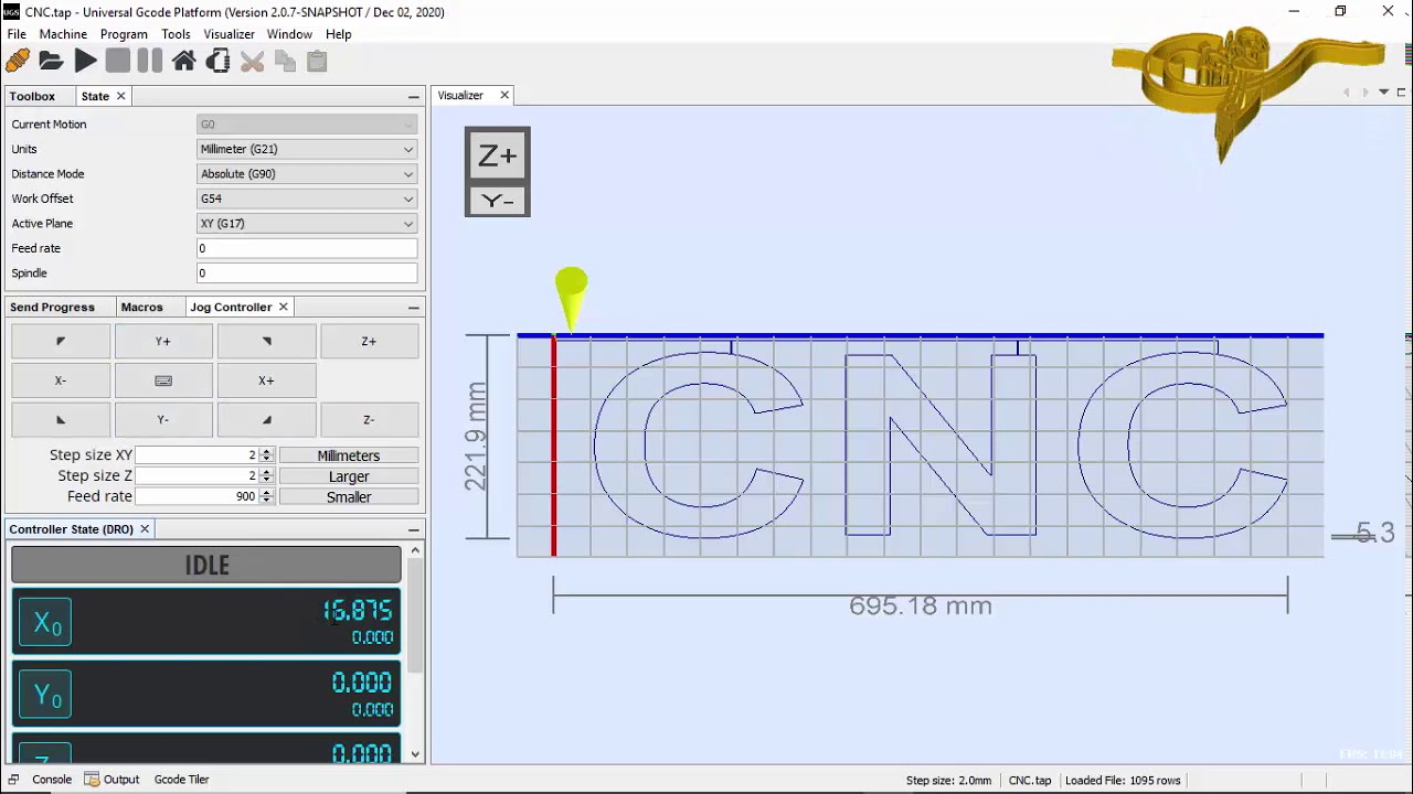CNC HOTWIRE G CODEطريقة بسيطة وسريعة لعمل الجي كود لقص الفوم بالكمبيوتر - YouTube