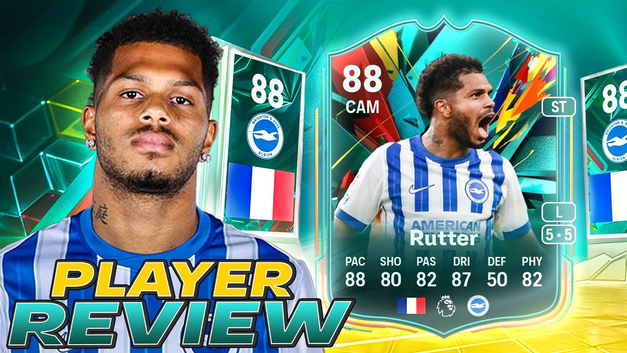 👀88 TOTAL RUSH RUTTER SBC PLAYER REVIEW - EA FC 25 ULTIMATE TEAM - YouTube